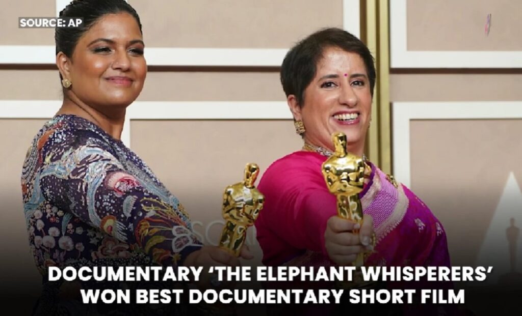 India's 'The Elephant Whisperers Movie' Wins Oscar in Best Documentary ...