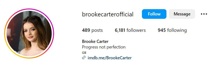 Who Is Brooke Carter? Wiki, Age, Height, Parents, Boyfriend & BIO of Actres