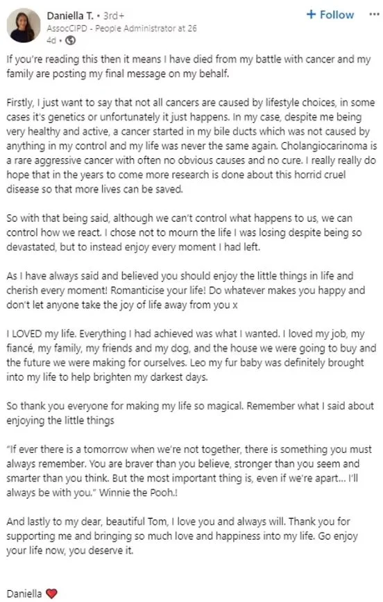 Daniella Thackray Wikipedia, Parents And Age: Boyfriend, Death Cause ...