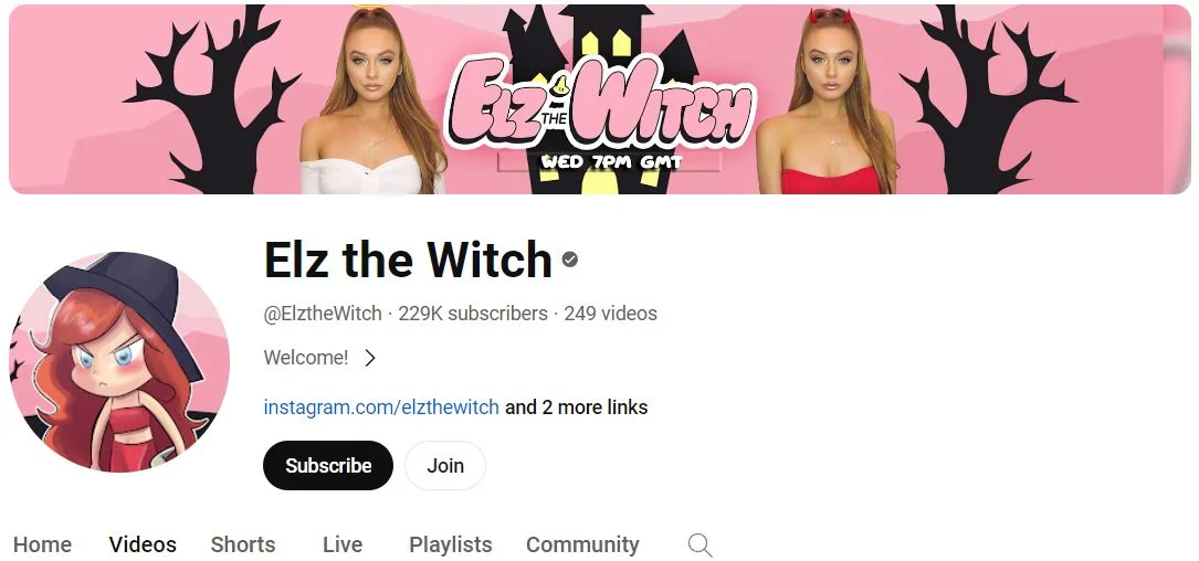 Who Is Elz The Witch? Wiki, Biography, Age, Height, Boyfriend, Family