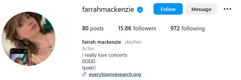 Who Is Farrah Mackenzie? Wiki, Biography, Age, Height, Boyfriend ...