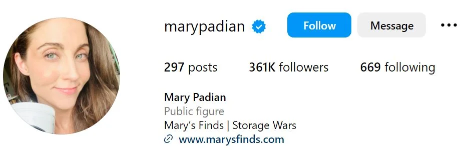 Who Is Mary Padian? Interesting Facts About Storage Wars' Star