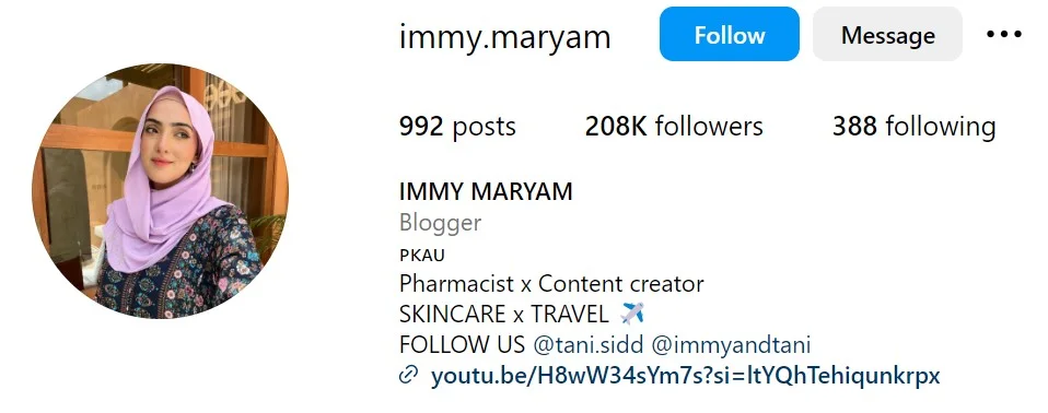 Who is Immy Maryam? Wiki, Biography, Age, Husband, Family, Height, and More
