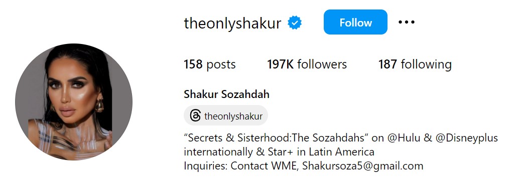 Shakur Sozahdah: Wiki, Biography, Net Worth, Age, Husband, Family and More